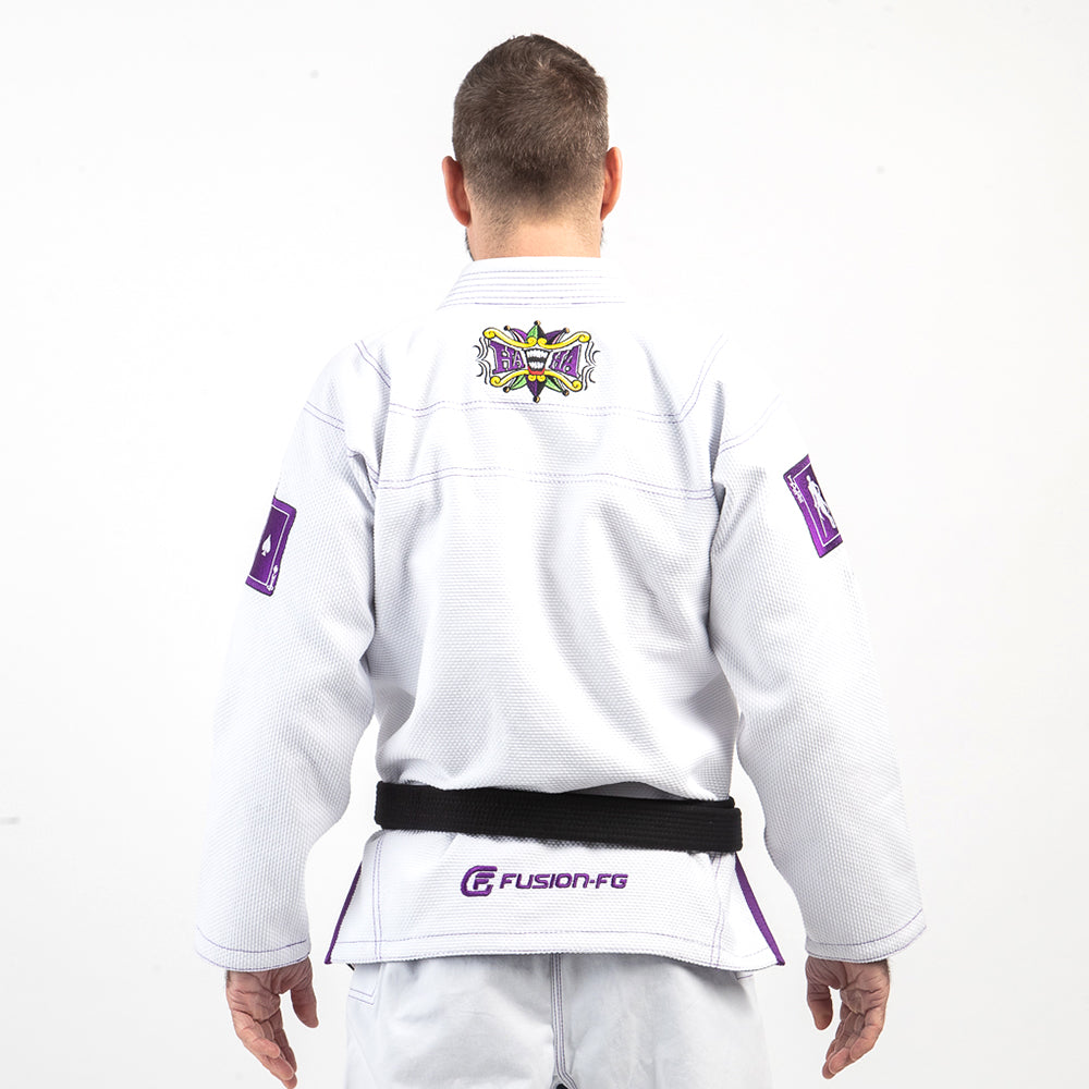 Fusion Fight Gear Batman Return of the Joker BJJ Gi White (Issue #22)