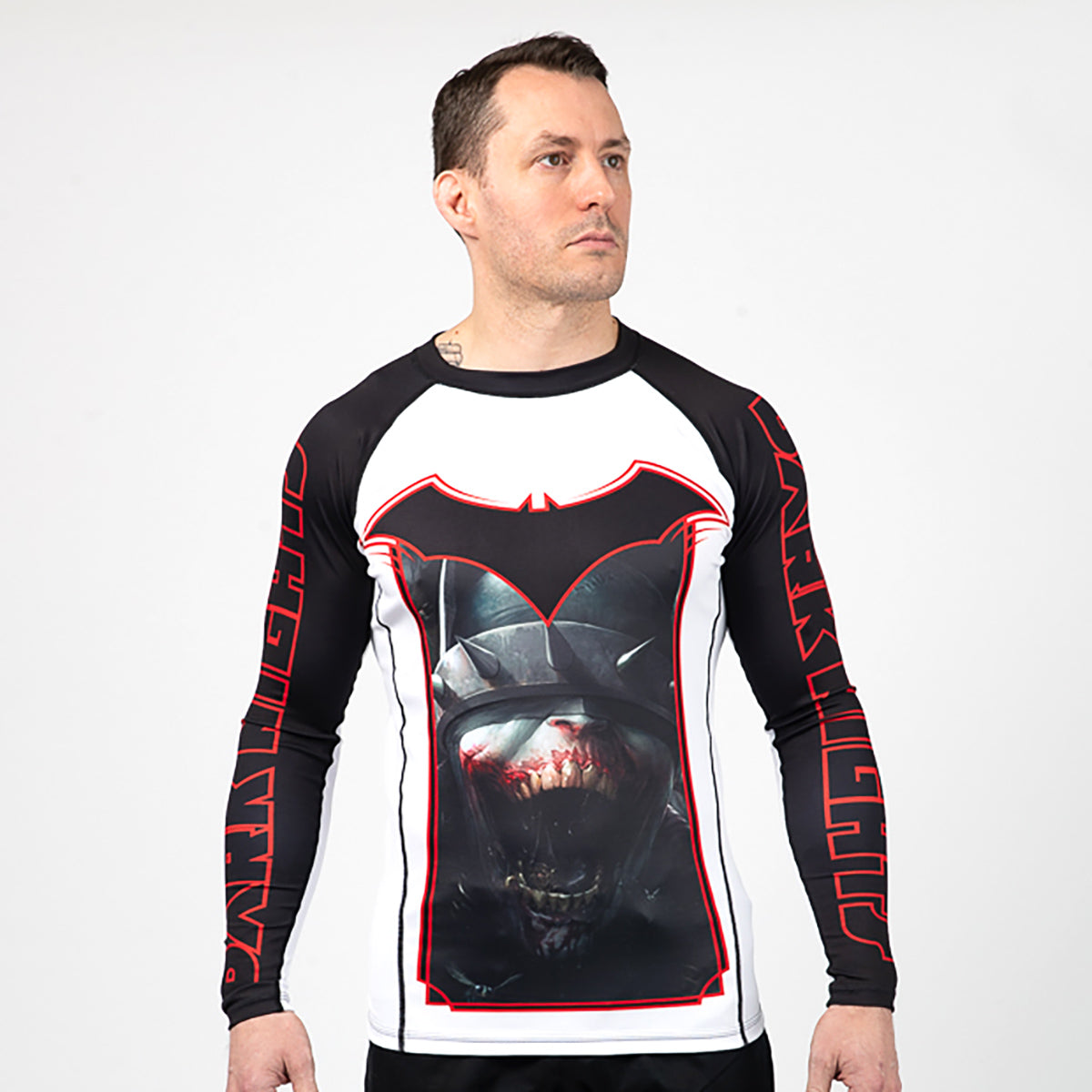 Fusion Fight Gear The Batman Who Laughs BJJ Rash Guard Compression Shi